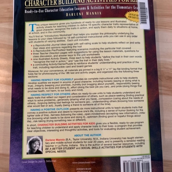Other | Character Building Activities For Kids Ready To Use Character Education Lessons | Poshmark